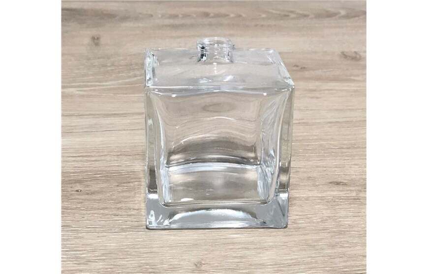 100 ml Square Glass Perfume Bottles | Kaufman Container