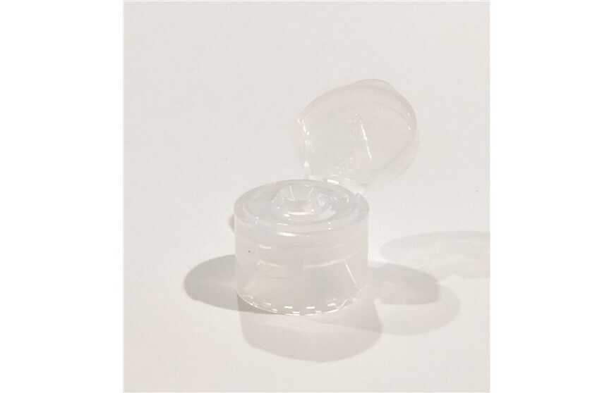 20-410 Natural PP Plastic Flip Top Snap Caps | Kaufman Container