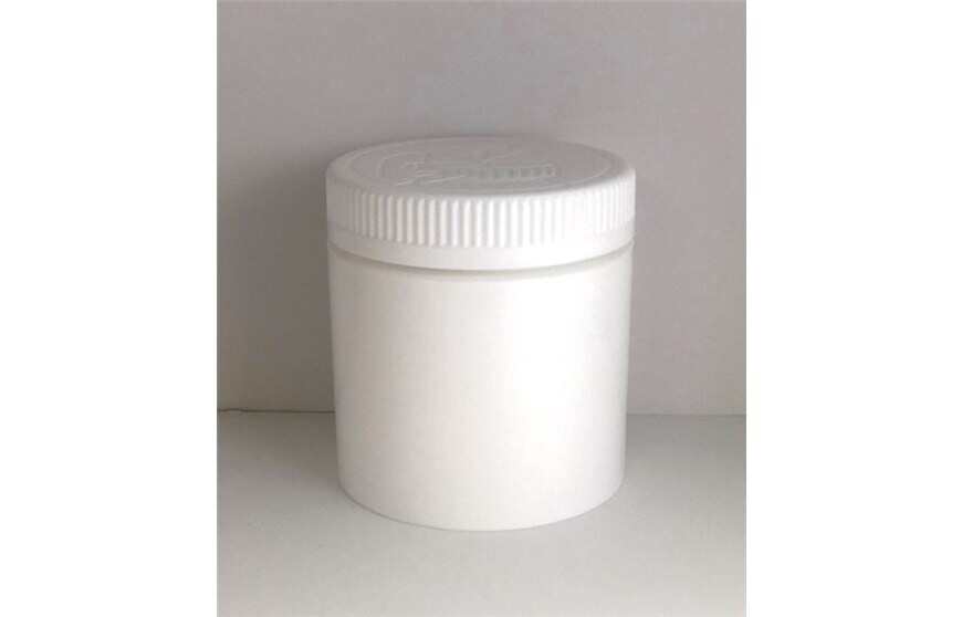 6 oz White PP Plastic Cannabis Jar | Kaufman Container