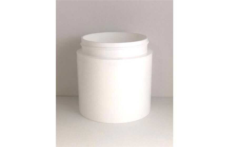 6 oz White PP Plastic Cannabis Jar | Kaufman Container