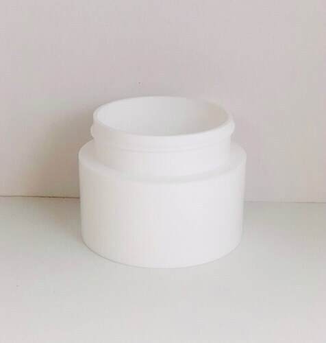 1.5 oz White PP Plastic Cannabis Jar | Kaufman Container