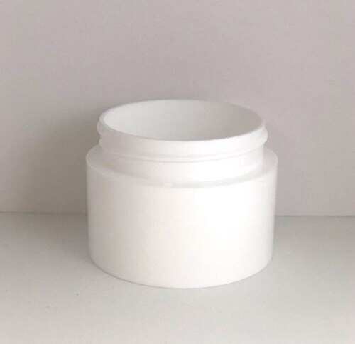 3 oz White PP Plastic Cannabis Jar | Kaufman Container