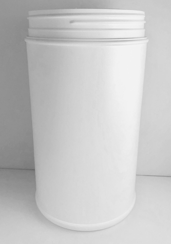 80 oz HDPE Plastic Canister - Plastic Canisters | Kaufman Container